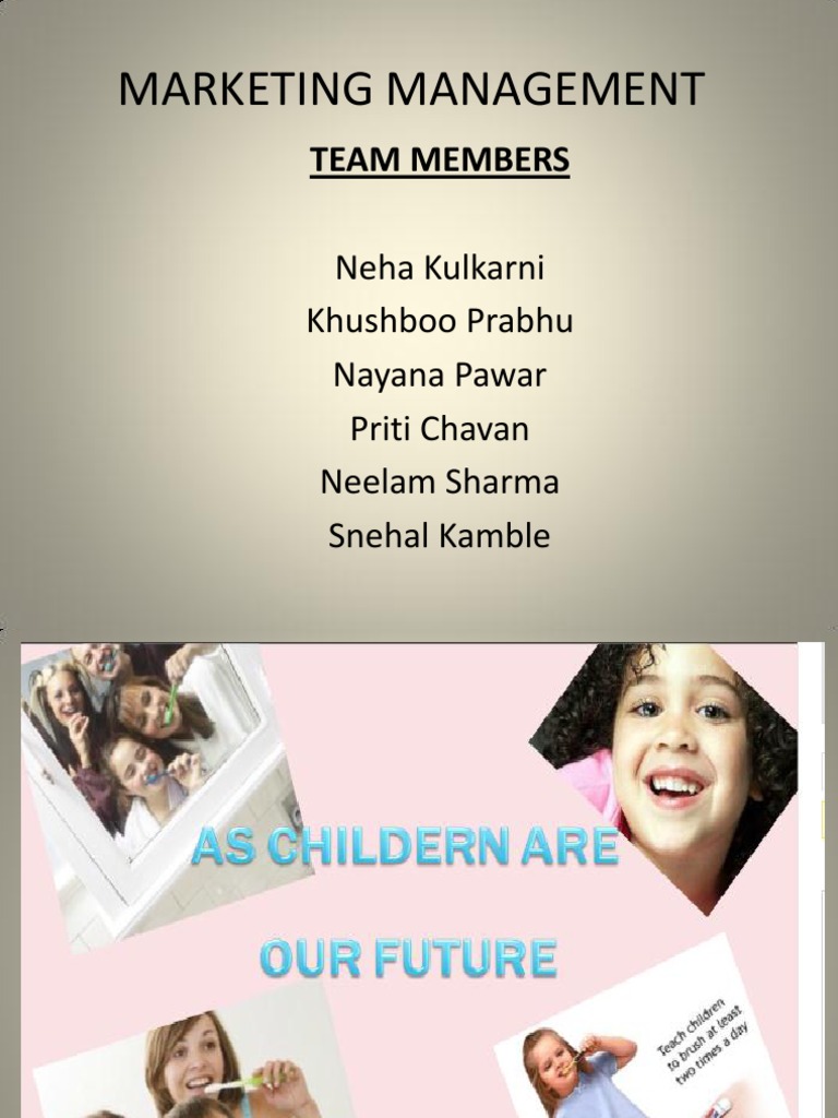 Marketing Management: Team Members | Environment | Flavor