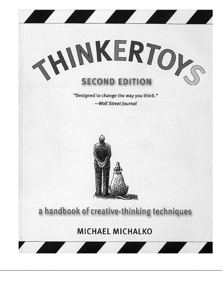 Thinkertoys: A Handbook of Creative Thinking Techniques | PDF ...