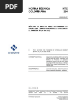 NTC 550 | PDF | Hormigón | Agua