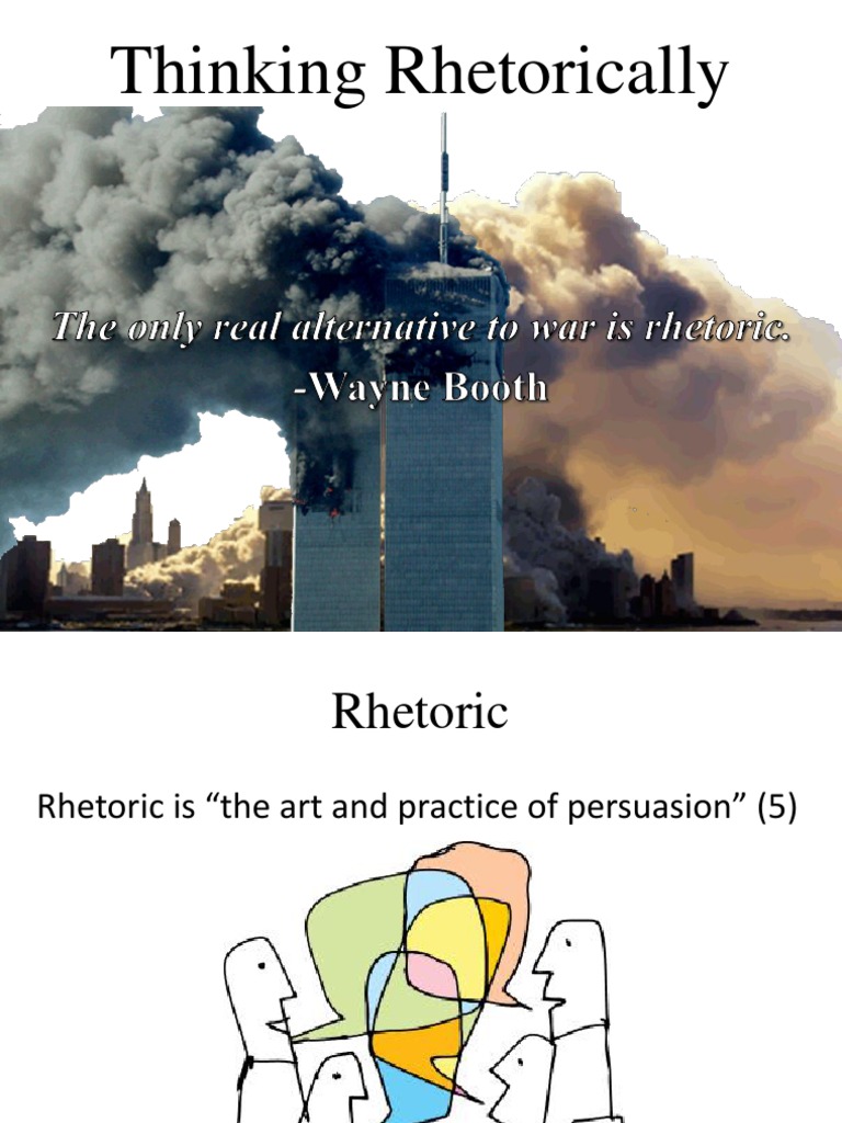 Thinking Rhetorically From Pages 5-17 | PDF