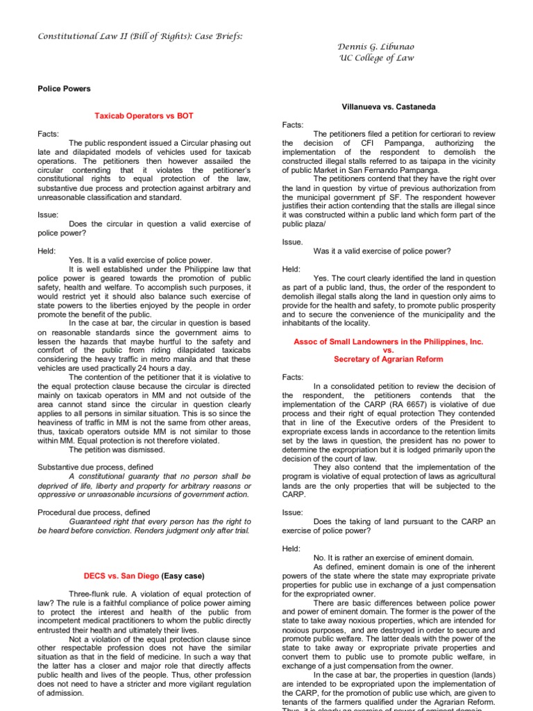 F | PDF | Due Process Clause | Equal Protection Clause