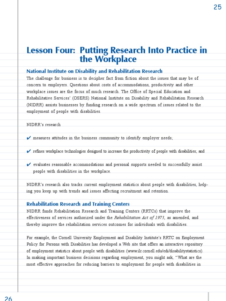 Description: Tags: Disabilityemployment101-Lesson-4 | PDF | Disability ...