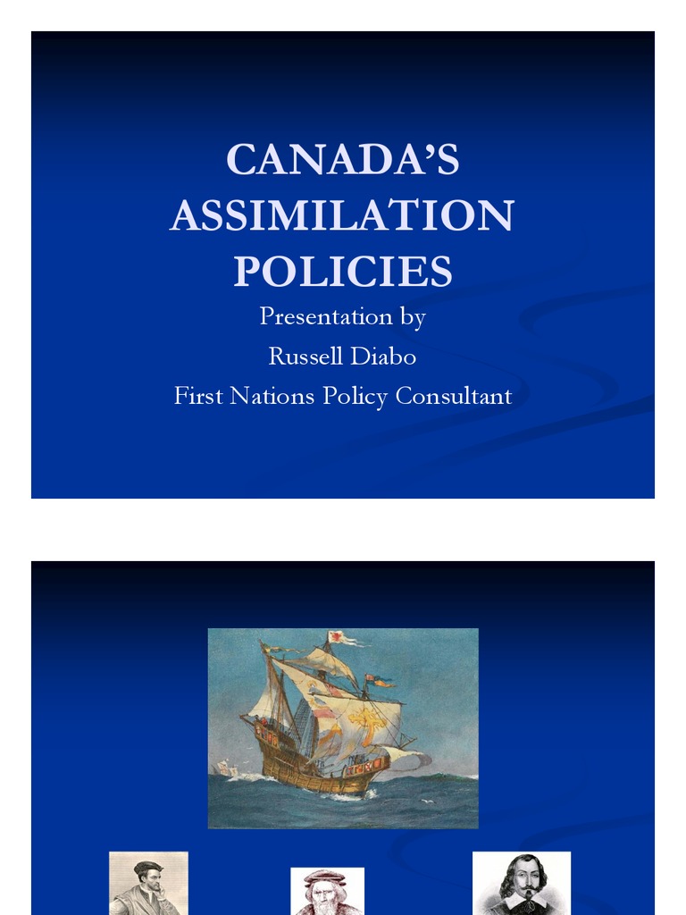 Canada's Assimilation Policies | PDF | First Nations | Canada