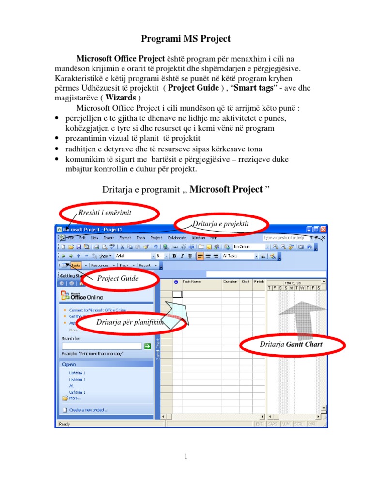 Microsoft Project - Tutorial | PDF