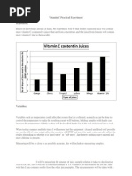 Dcpip Food Test | PDF | Vitamin C | Redox
