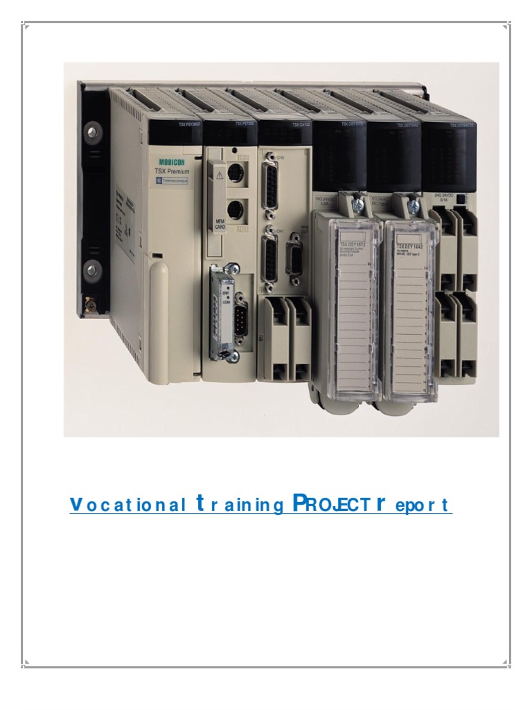 Project PLC | PDF | Valve | Programmable Logic Controller