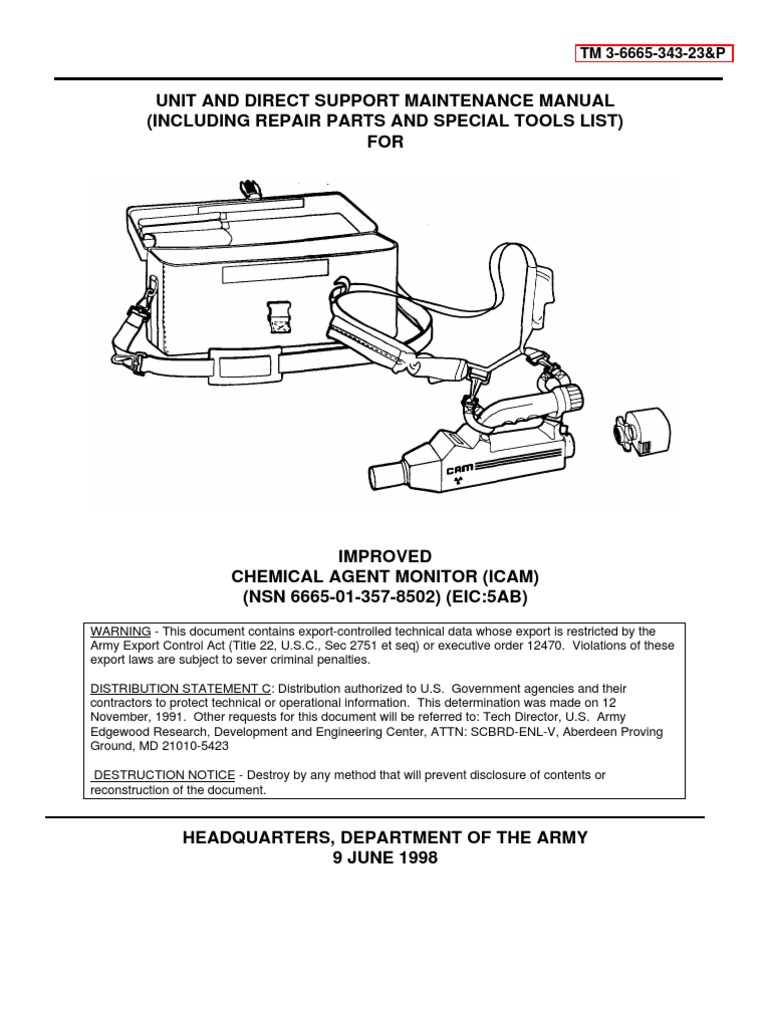 TM 3-6665-343-23&P | PDF | Radioactive Contamination | Troubleshooting