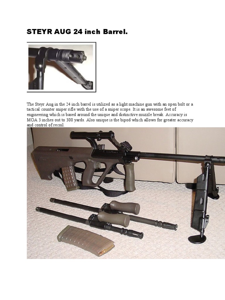 STEYR AUG 24 Inch Barrel | PDF