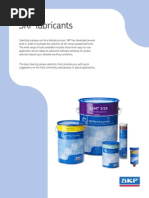 SKF Lubricants Grease Selection Chart | PDF | Bearing (Mechanical ...