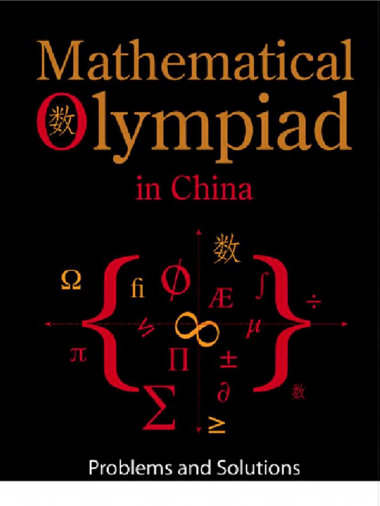 Mathematical Olympiad in China - Problems and Solutions | PDF