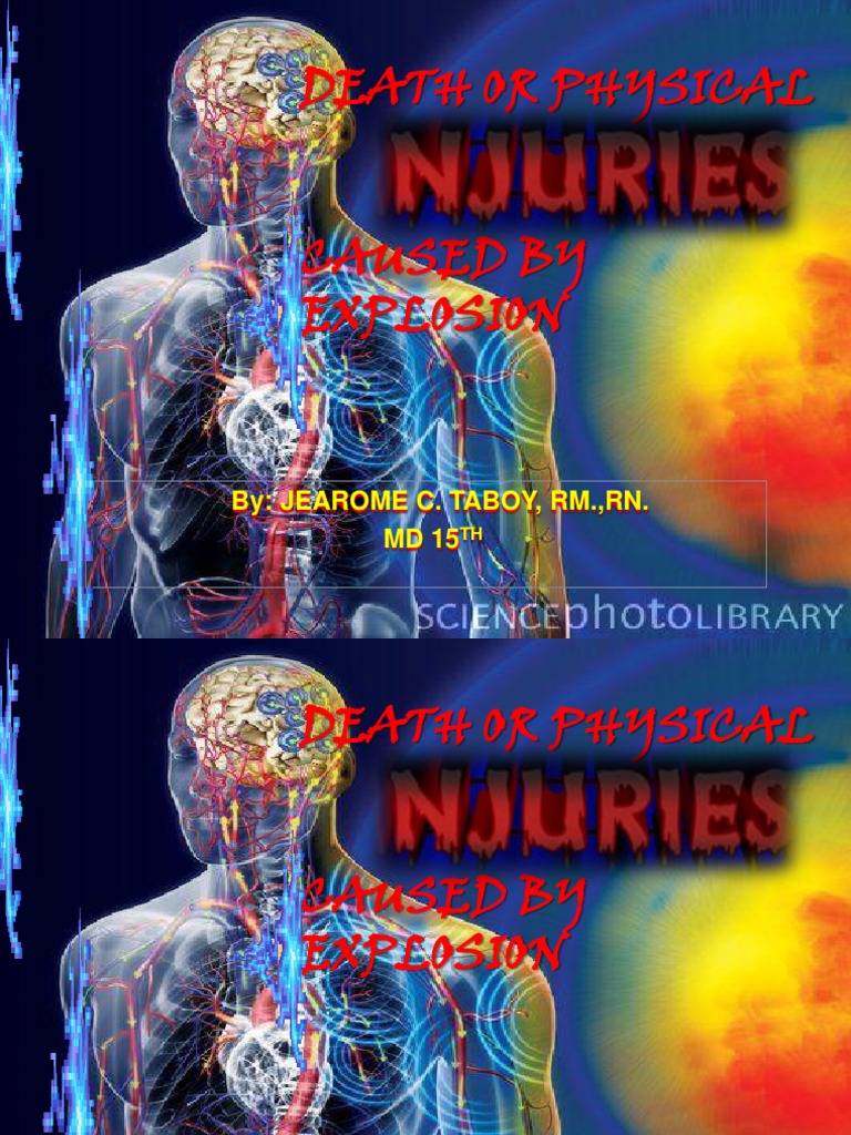 Death or Physical Injuries Caused by Explosion | Download Free PDF ...