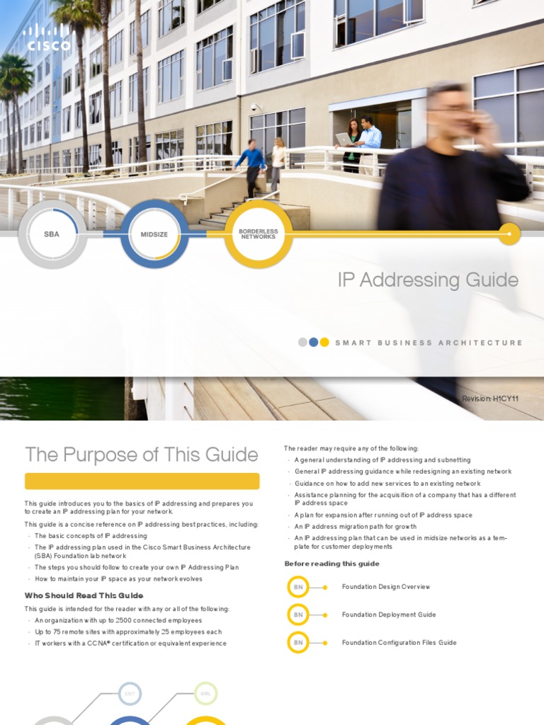 IP Addressing Guide: Revision: H1CY11 | PDF