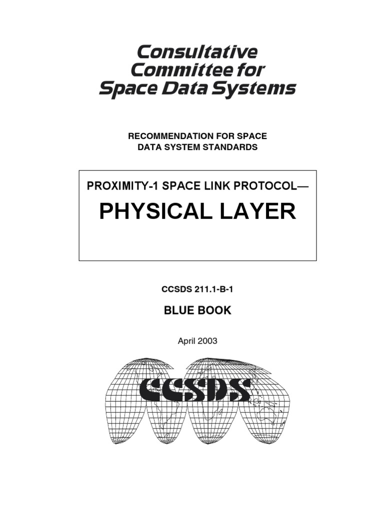 Physical Layer: Consultative Committee For Space Data Systems | PDF ...