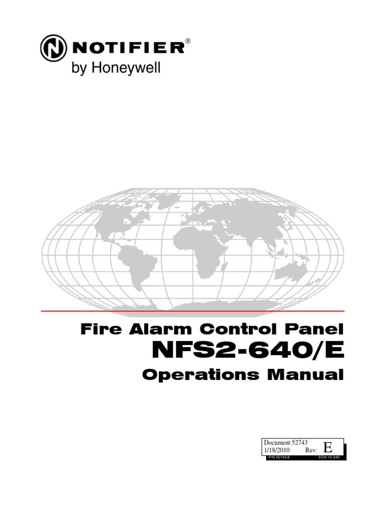 NFS2-640 Operations Manual | PDF | Electromagnetic Interference ...