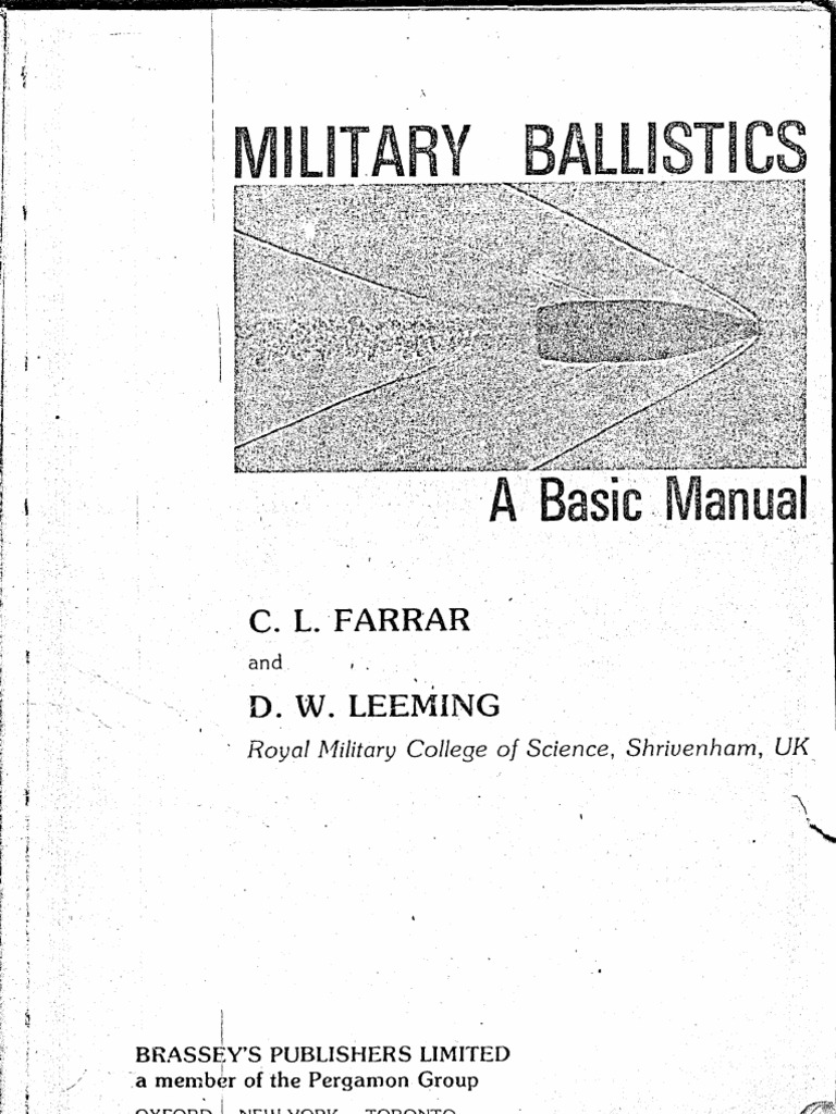 Military Ballistics | PDF