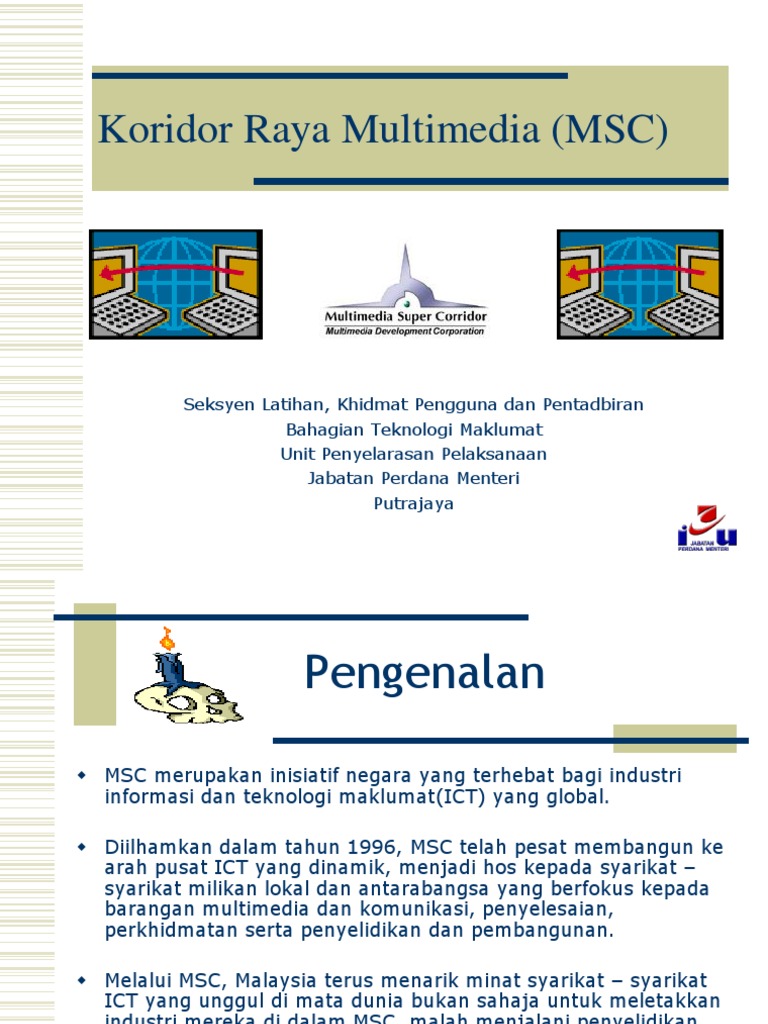 Koridor Raya Multimedia (MSC) | PDF