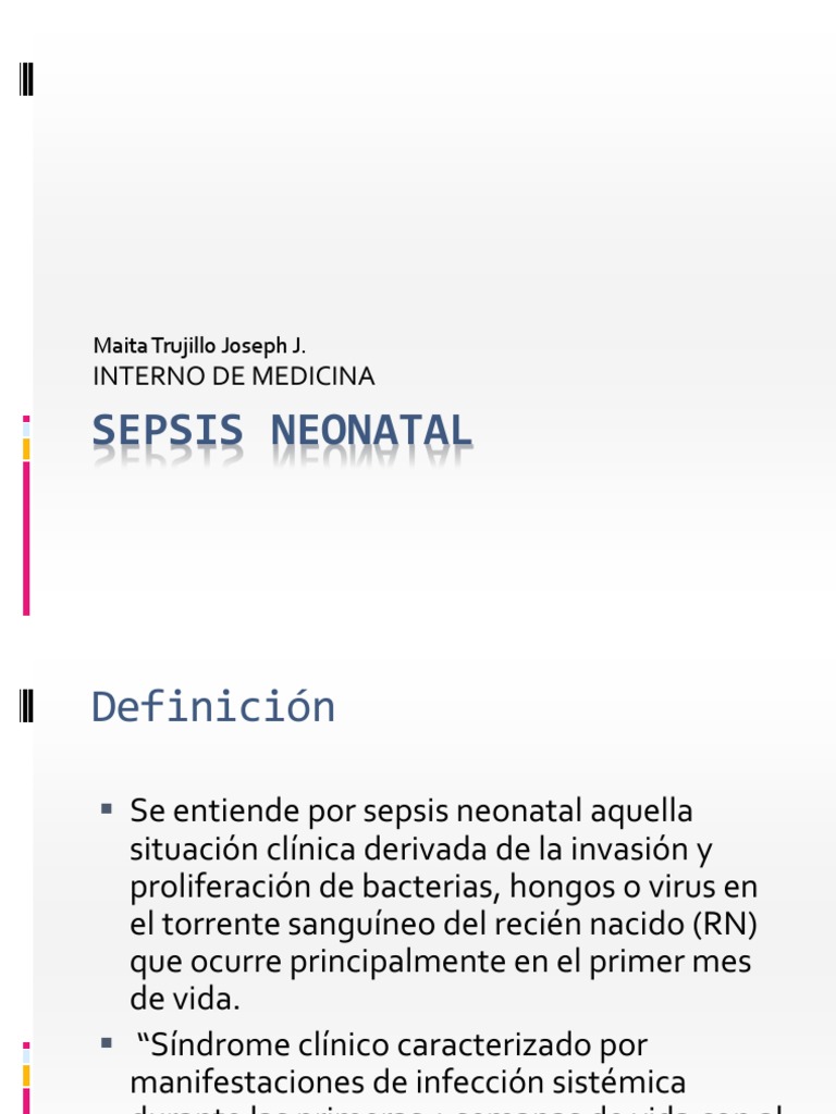 Sepsis Neonatal | PDF