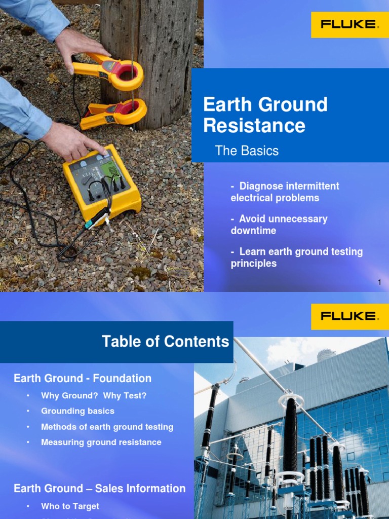 Grounding Presentation | PDF | Electrical Resistivity And Conductivity ...