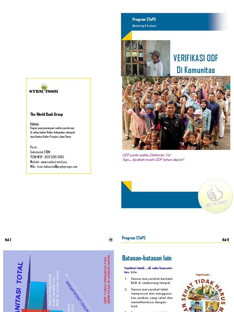 Panduan Verifikasi ODF Di Komunitas | PDF