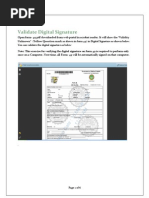 Form-16 Digital Sign Validate PDF | PDF