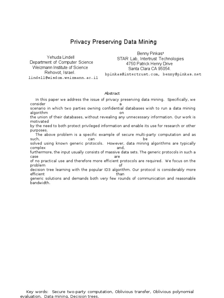 Data Mining | PDF | Data Mining | Statistical Classification