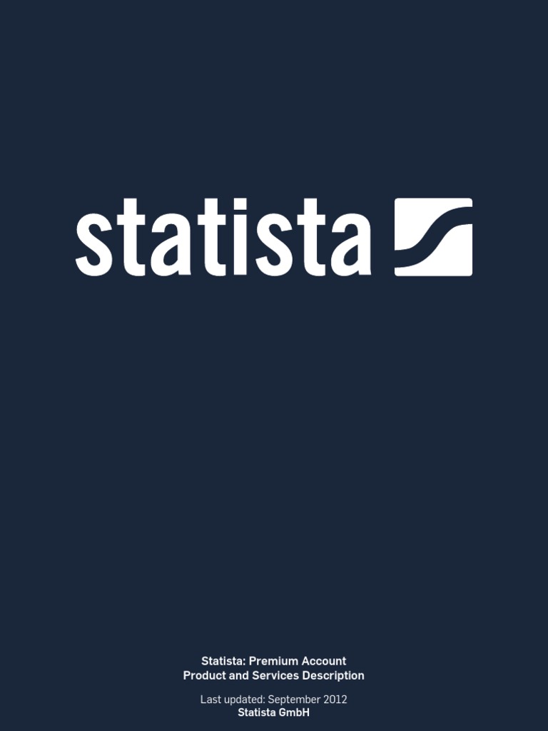 Statista Psd Premium Download Free Pdf Metadata Microsoft Excel