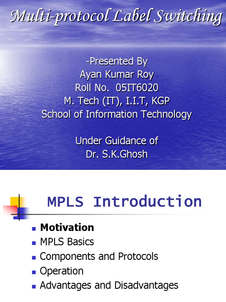 Understanding Multi-Protocol Label Switching | PDF