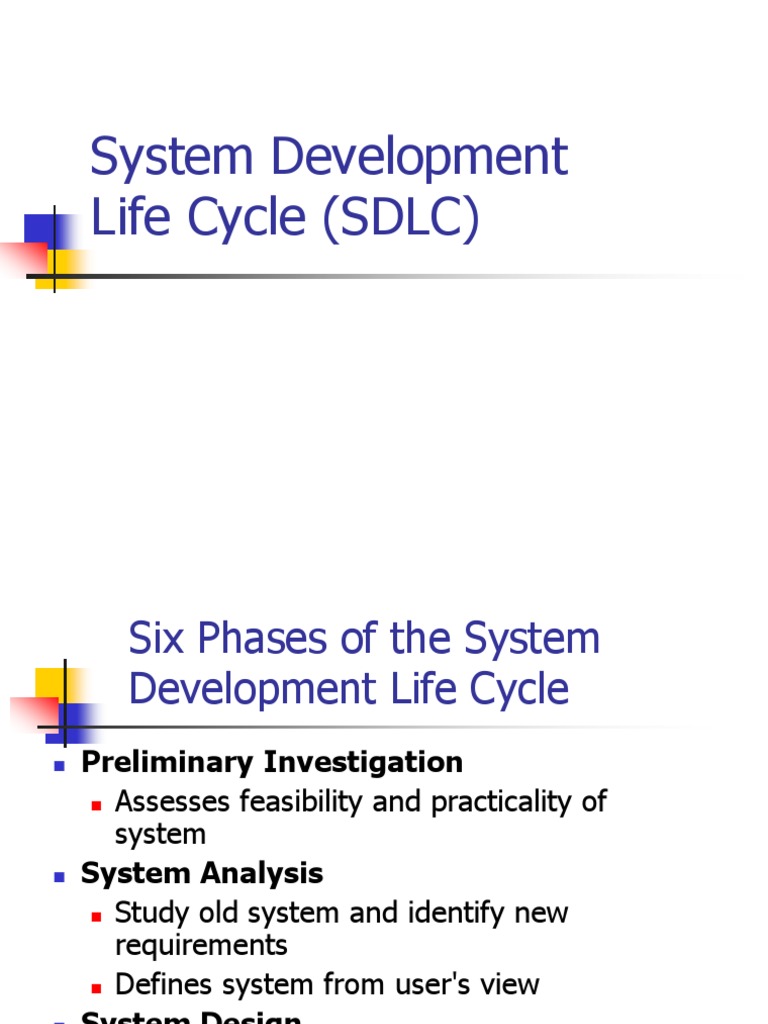 SDLC: A Guide for IT Professionals | PDF | Computers | Technology ...