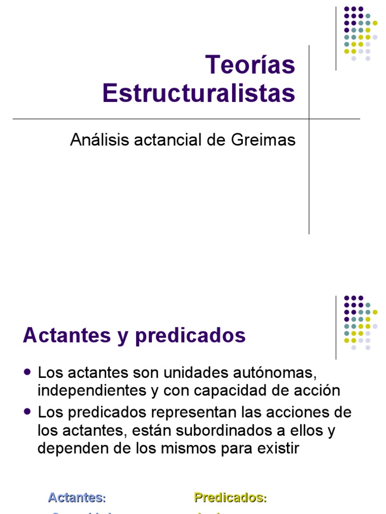 -Analisis-Actancial-Greimas | Ciencia cognitiva | Sicología y ciencia ...