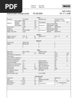 MF-420E Technical Data | PDF | Pump | Engines