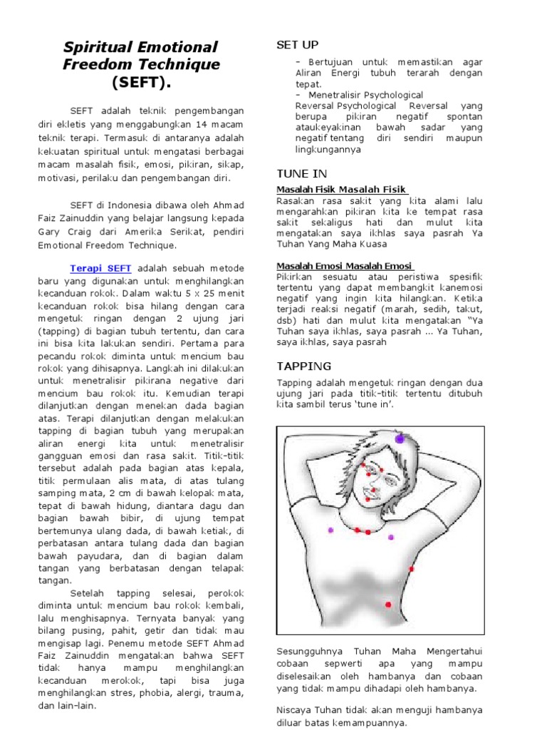 Spiritual Emotional Freedom Technique | PDF | Pengembangan Diri