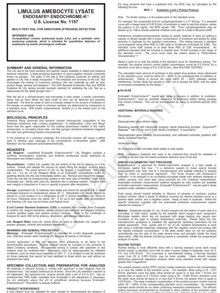 Endo | PDF | Regression Analysis | Assay