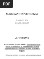 Malignant Hyperthermia Crisis Protocol | PDF | Hyperthermia | Clinical ...