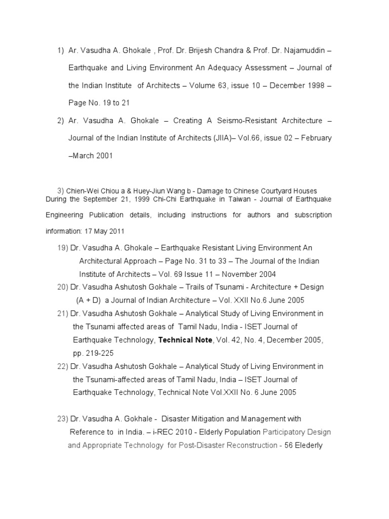 Bibliography | PDF | Earthquakes | Natural Disasters