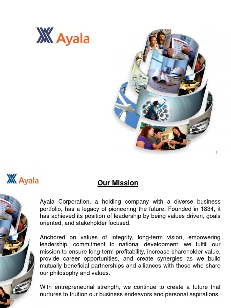 Ayala Corporation - Group Overview Dec 2012 | PDF | Leverage (Finance ...