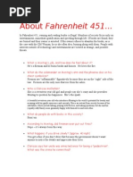Fahrenheit 451 Comprehension Questions ANSWER KEY | PDF | History ...
