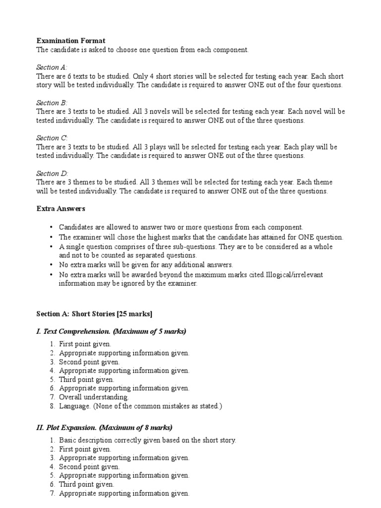 English spm format | Tests | Test (Assessment)