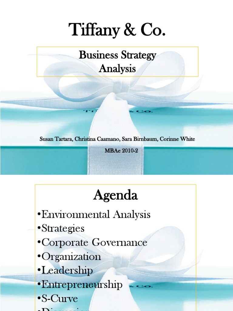 Tiffany & Co.'s Strategic Analysis Focuses on Maintaining Brand Loyalty ...
