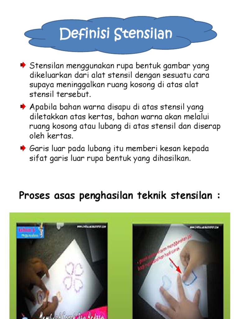 Teknik Stensilan untuk Anak-anak | PDF | Ilmu Sosial | Seni