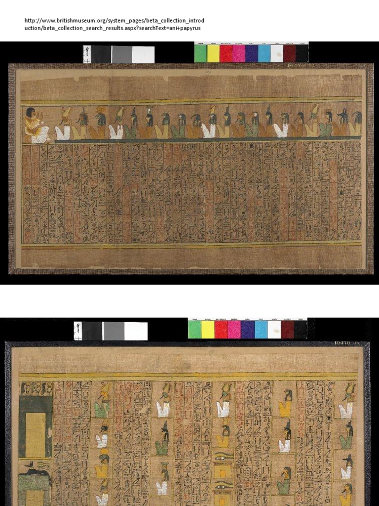 Papiro De Ani Pdf