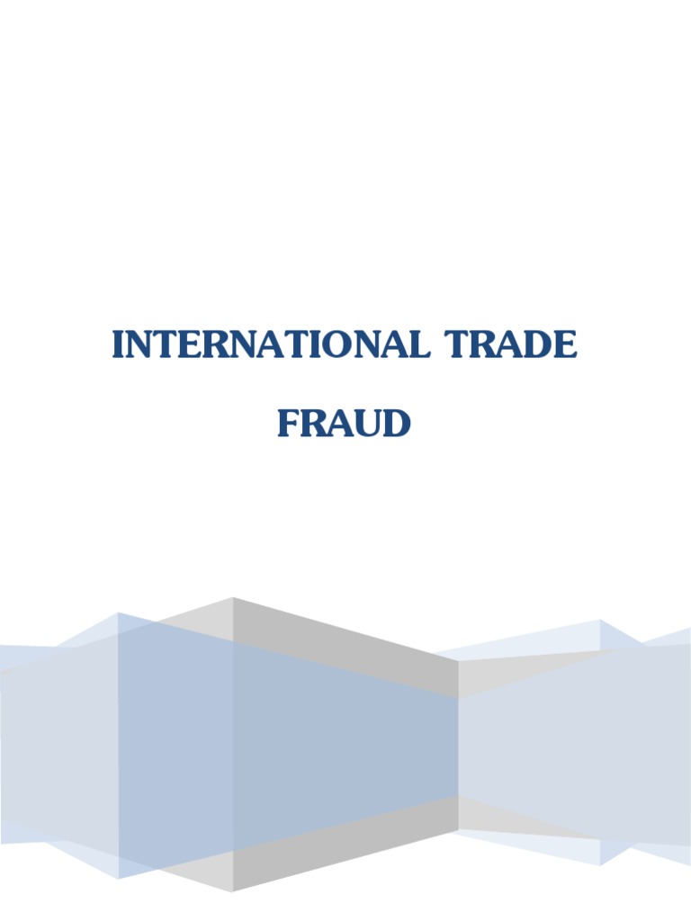 International Trade Fraud | PDF | Phishing | Business
