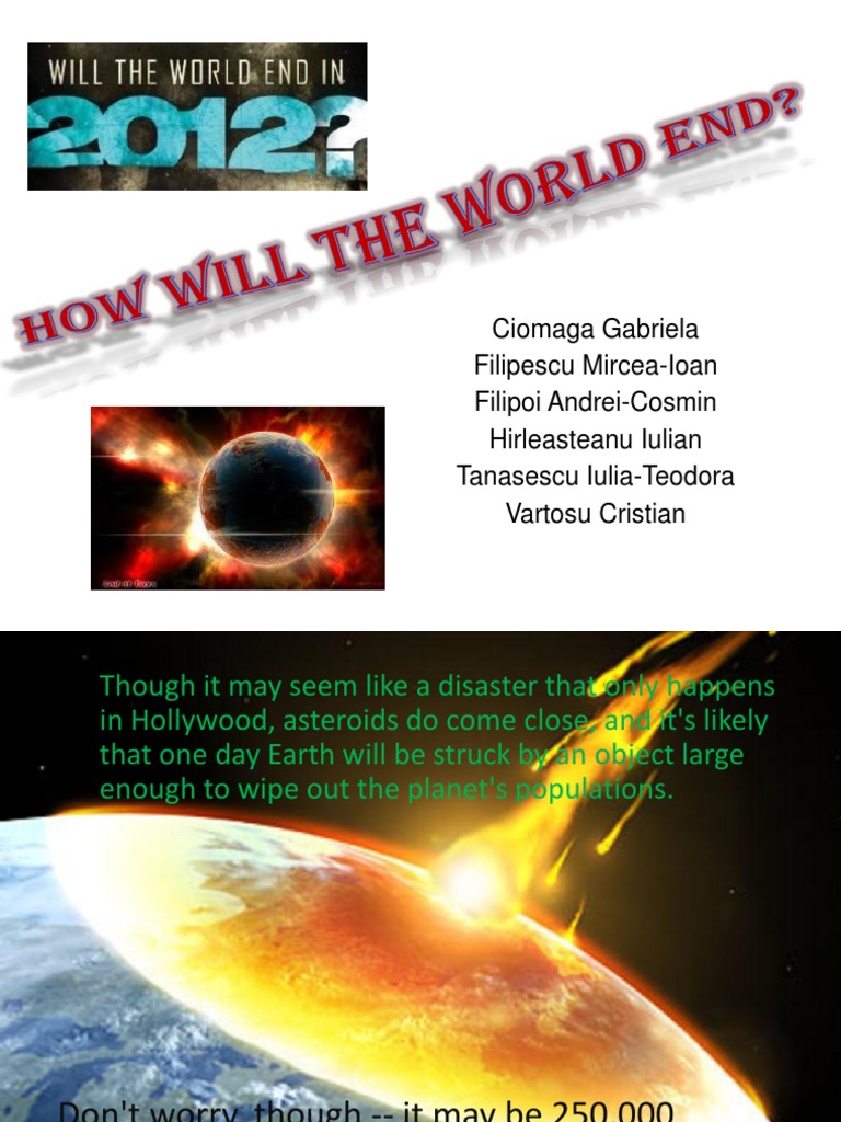Potential Threats to Human Extinction: An Analysis of Natural Disasters ...