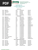 Vegetable Conversion Chart | PDF | Vegetables | Agronomy