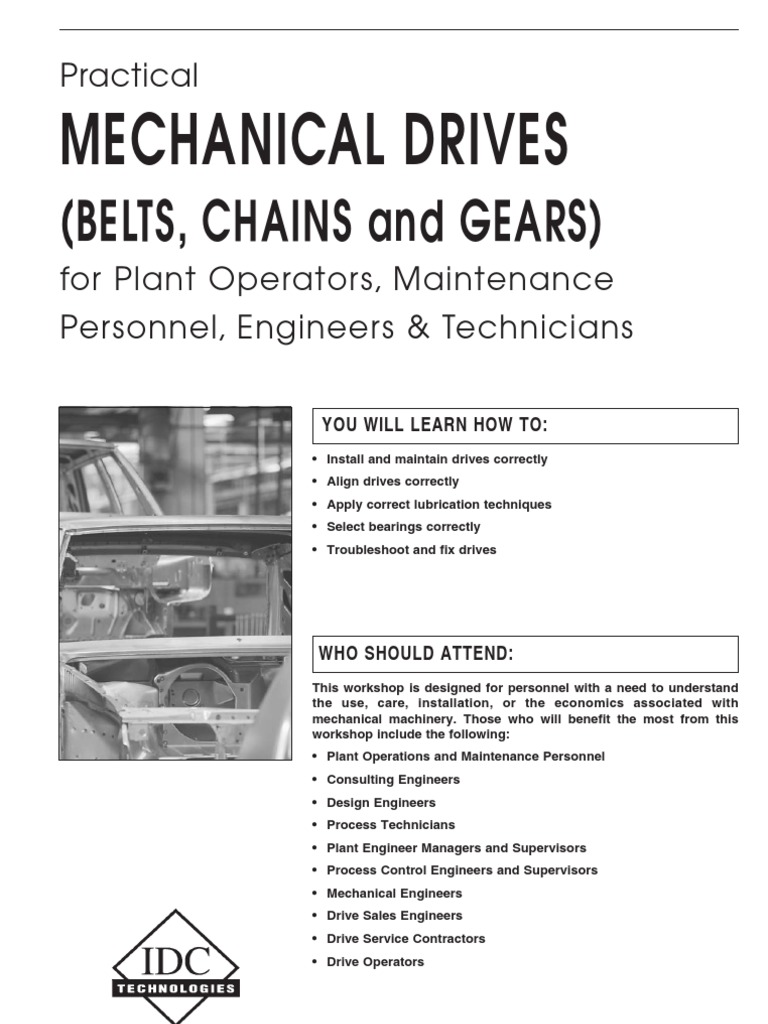Mechanical Drives Practicals | PDF | Belt (Mechanical) | Transmission ...