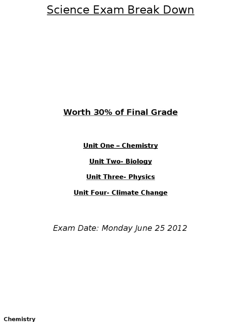 Grade 10 Science Exam Revew Notes | PDF | Human Digestive System ...