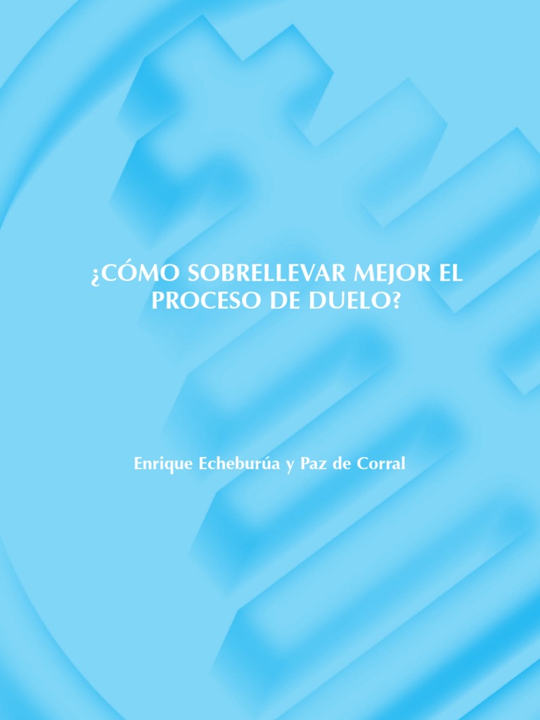 5 Etapas del Duelo y su Manejo | PDF | Dolor | Depresión (estado de ánimo)