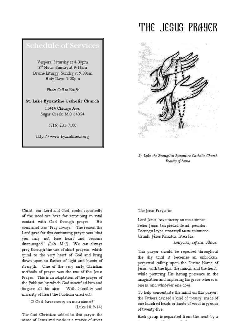 Jesus Prayer | PDF