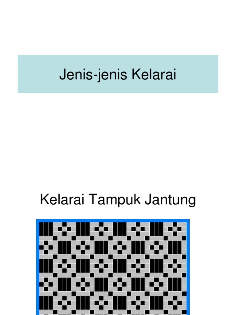 Jenis-Jenis Kelarai | PDF | Griya & Taman