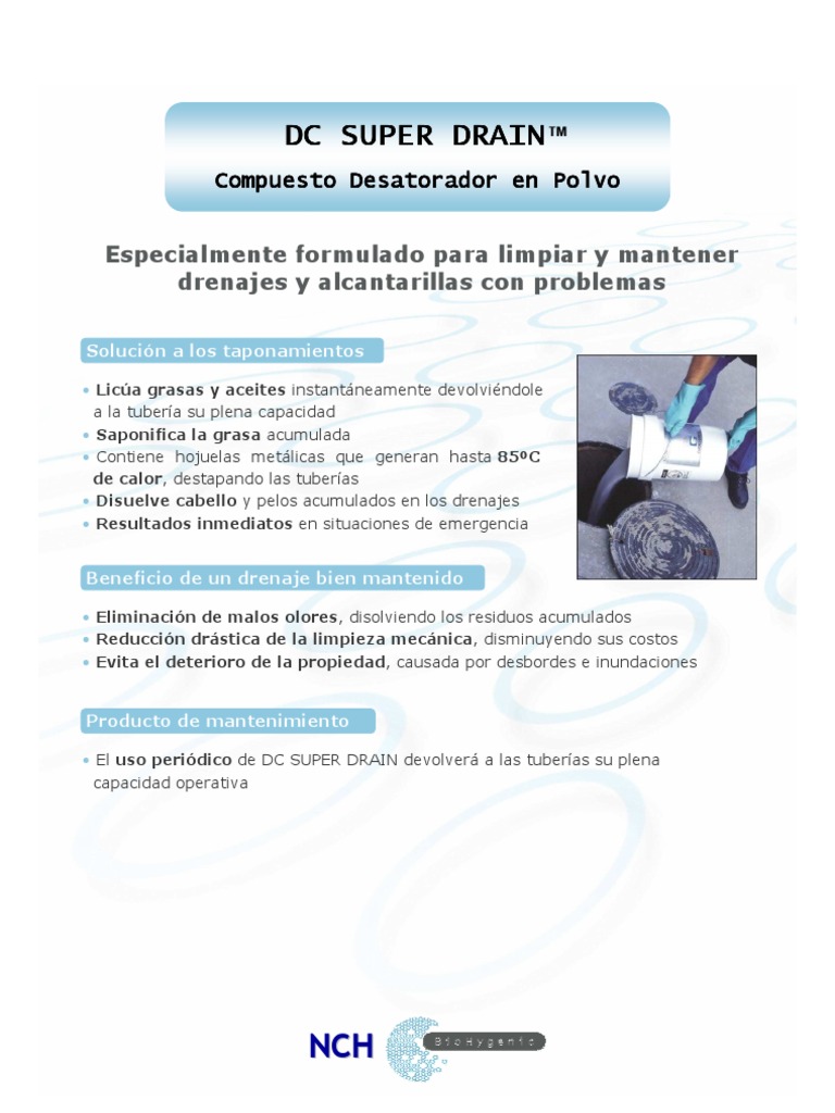DC Super Drain Es | PDF