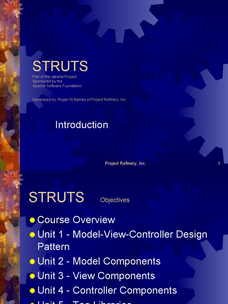 Introduction To Struts 1 | PDF | Model–View–Controller | Java Server Pages